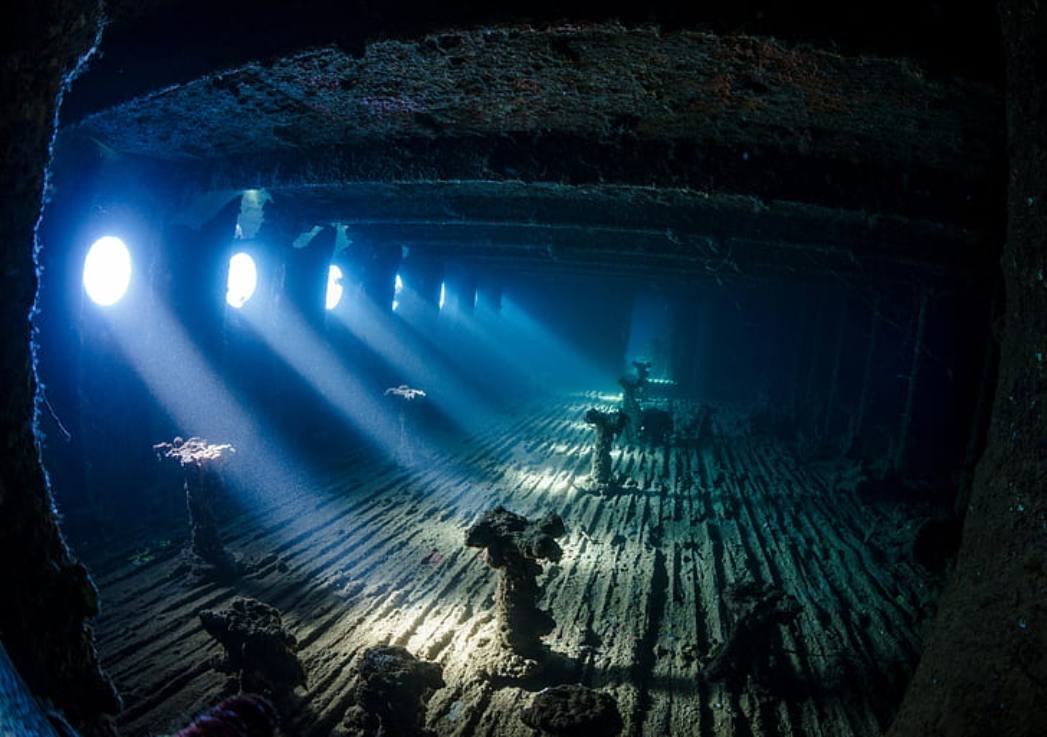 Titanic Interior Photos After Sinking | Cabinets Matttroy
